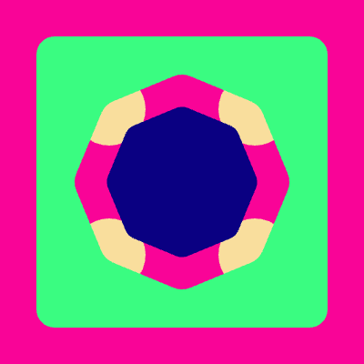 Colorful Puzzle Locket