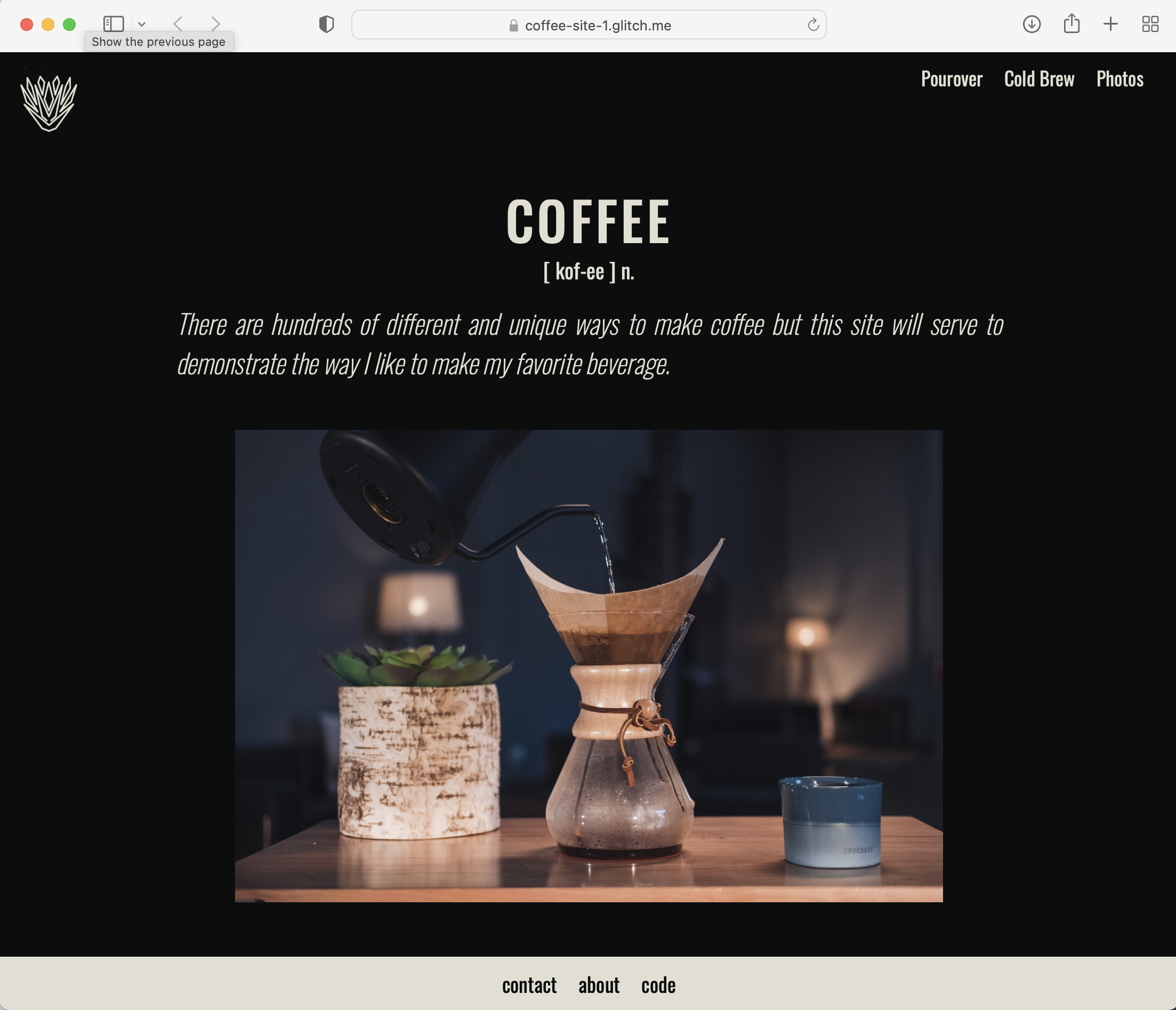 Coffee Site
